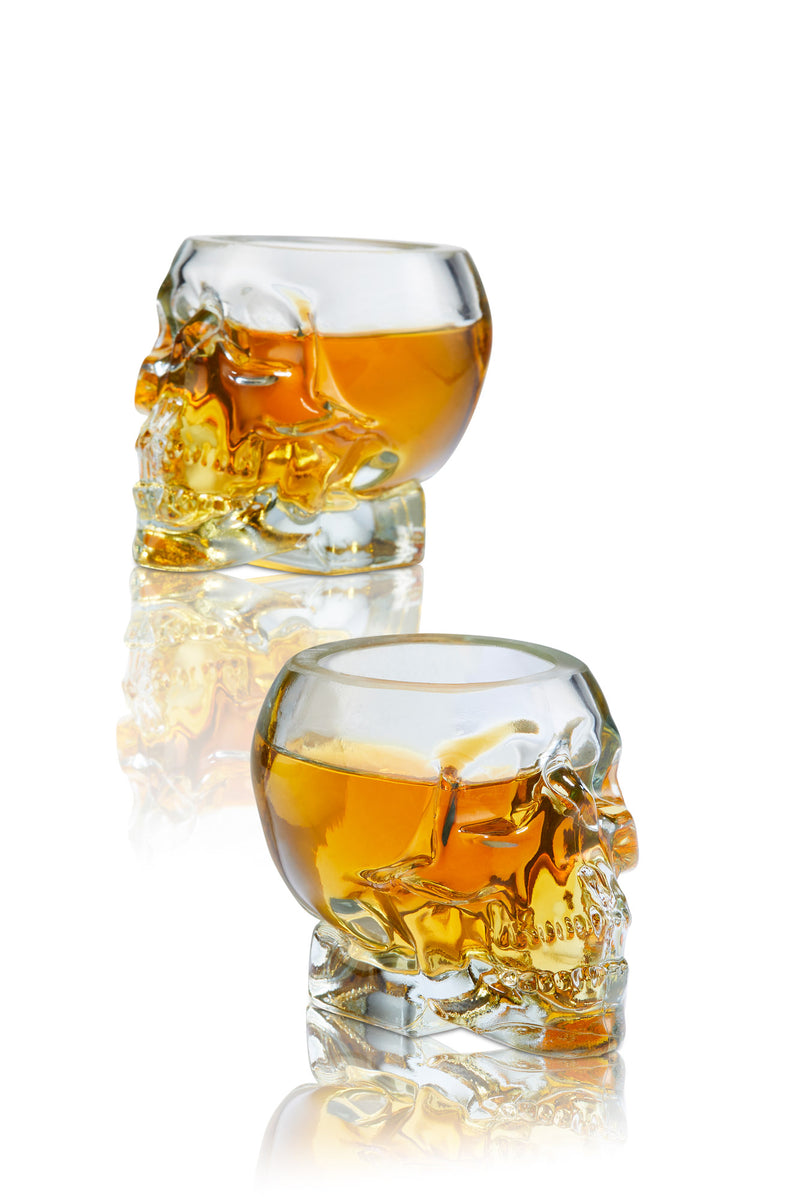 Skull Shaped Whiskey Shot Glass – Infused Barware